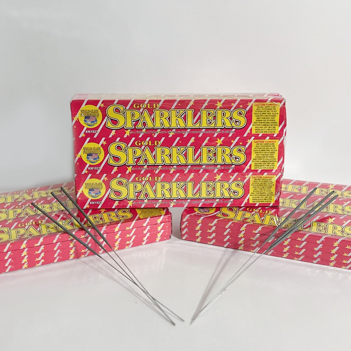 10" gold sparklers. Pack of 96 |Utah Sparklers | Lowest Prices in Utah ...